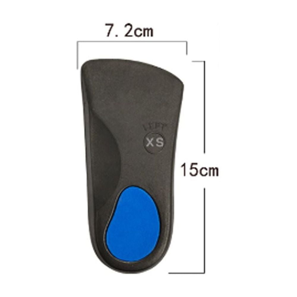 Orthotic Shoe Insoles Arch Support 3/4 For Plantar Fasciitis Fallen ...