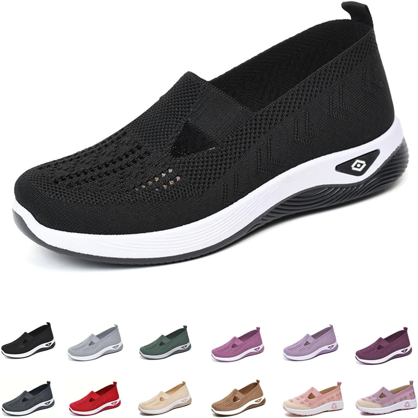 Orthowalkway Womens Shoes, Mesh Design, Breathable and Comfortable ...