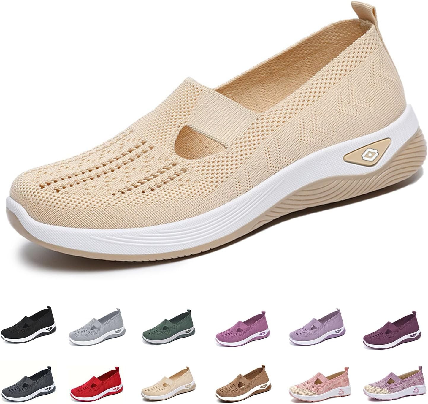 Orthowalkway Womens Shoes, Mesh Design, Breathable and Comfortable ...