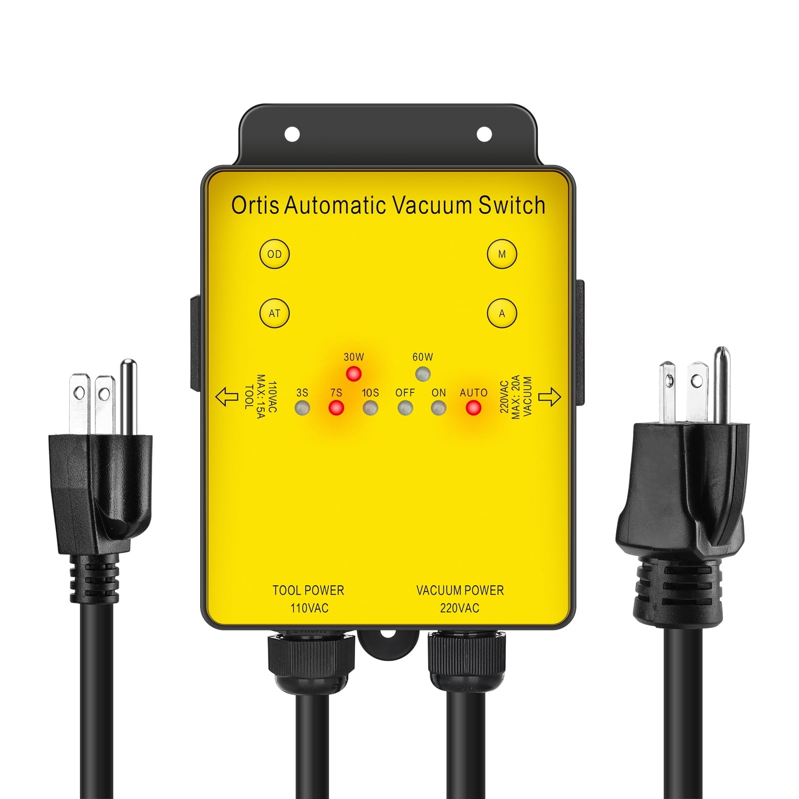 Ortis Dust Collector Switch for 110V Tools and 220V Vacuum - Walmart.com