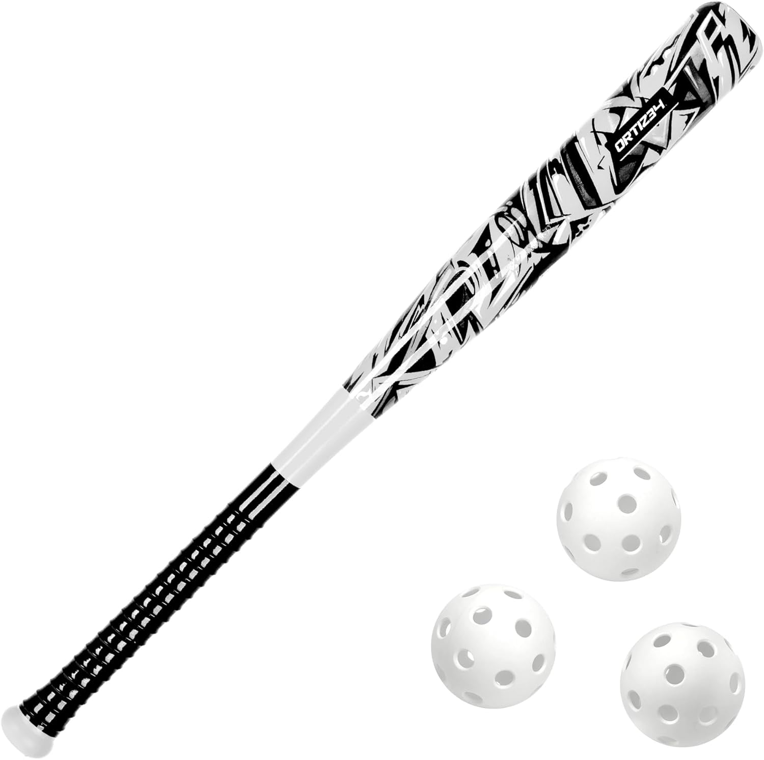Ortiz34 Graffiti Plastic Bat & Ball Homerun Set- David Ortiz Backyard ...