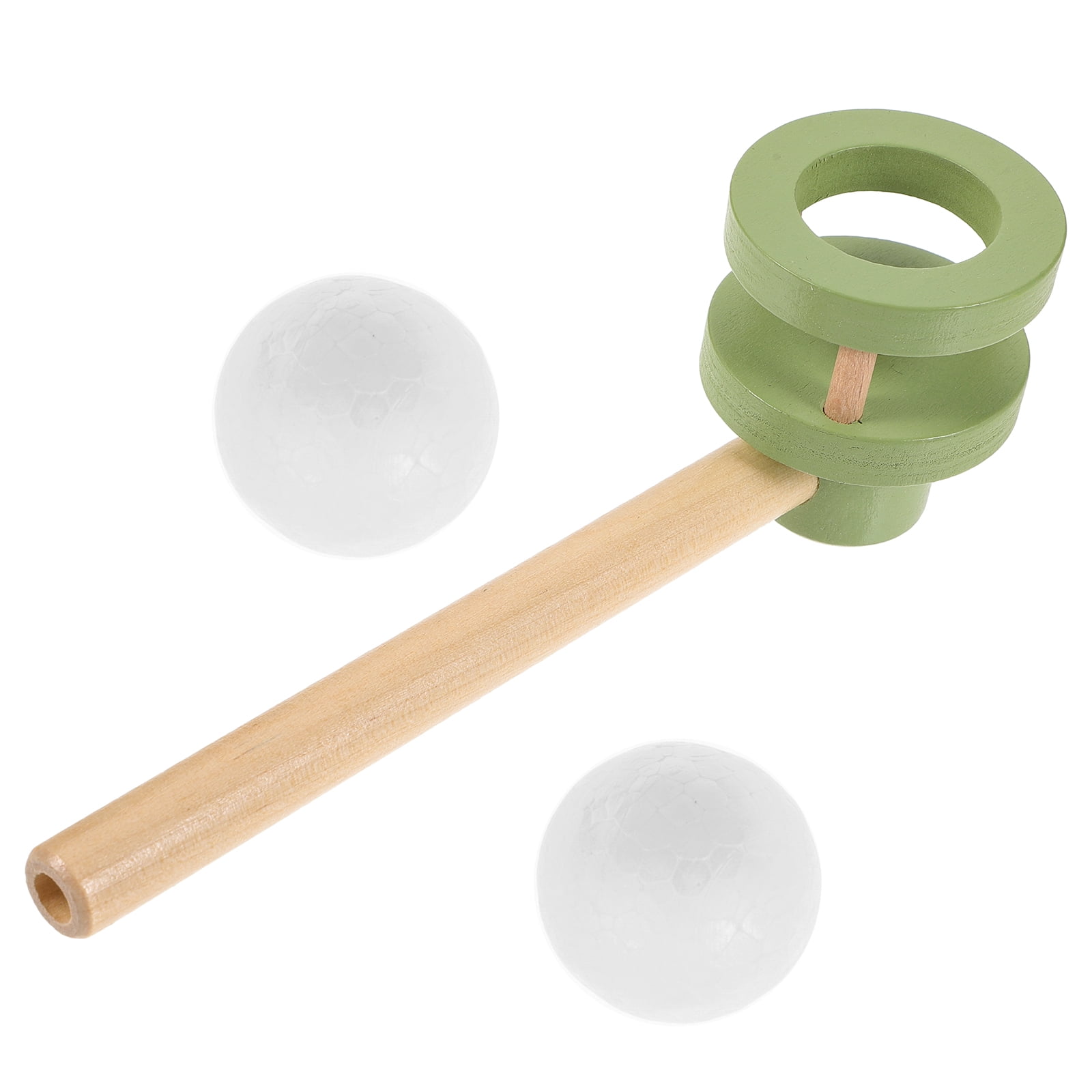 SWETRACE Balancing Blowing Games Green Cylindrical 1 Set 3.5x3.5x3.5cm ...