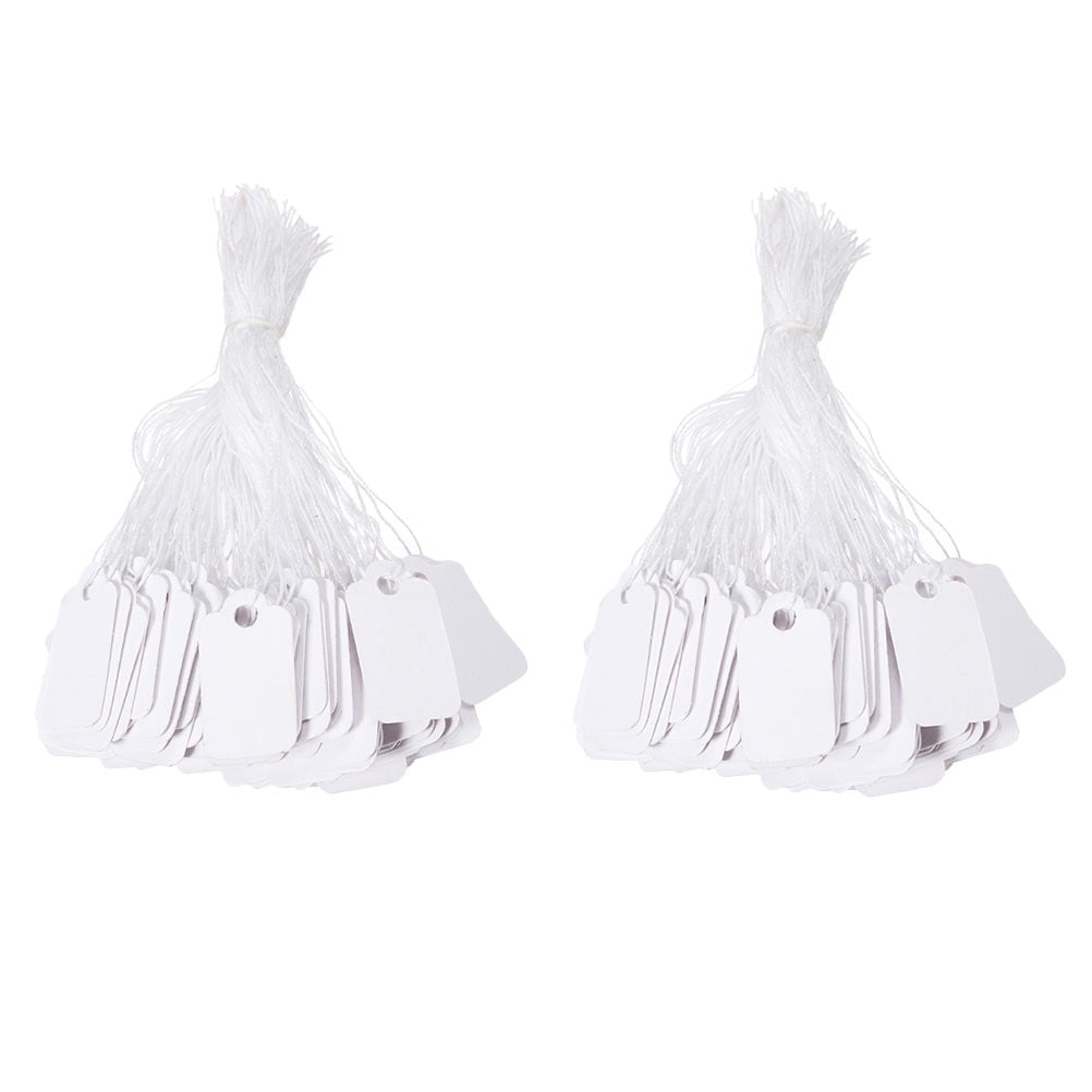 Ortofally 1000pcs Blank Paper Tags Handwritten Price Tags Multi ...