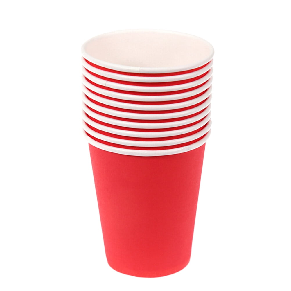 Ortofally 100Pcs DIY Paper Cups Preschool Crafts For Kids Boys ( Red ...