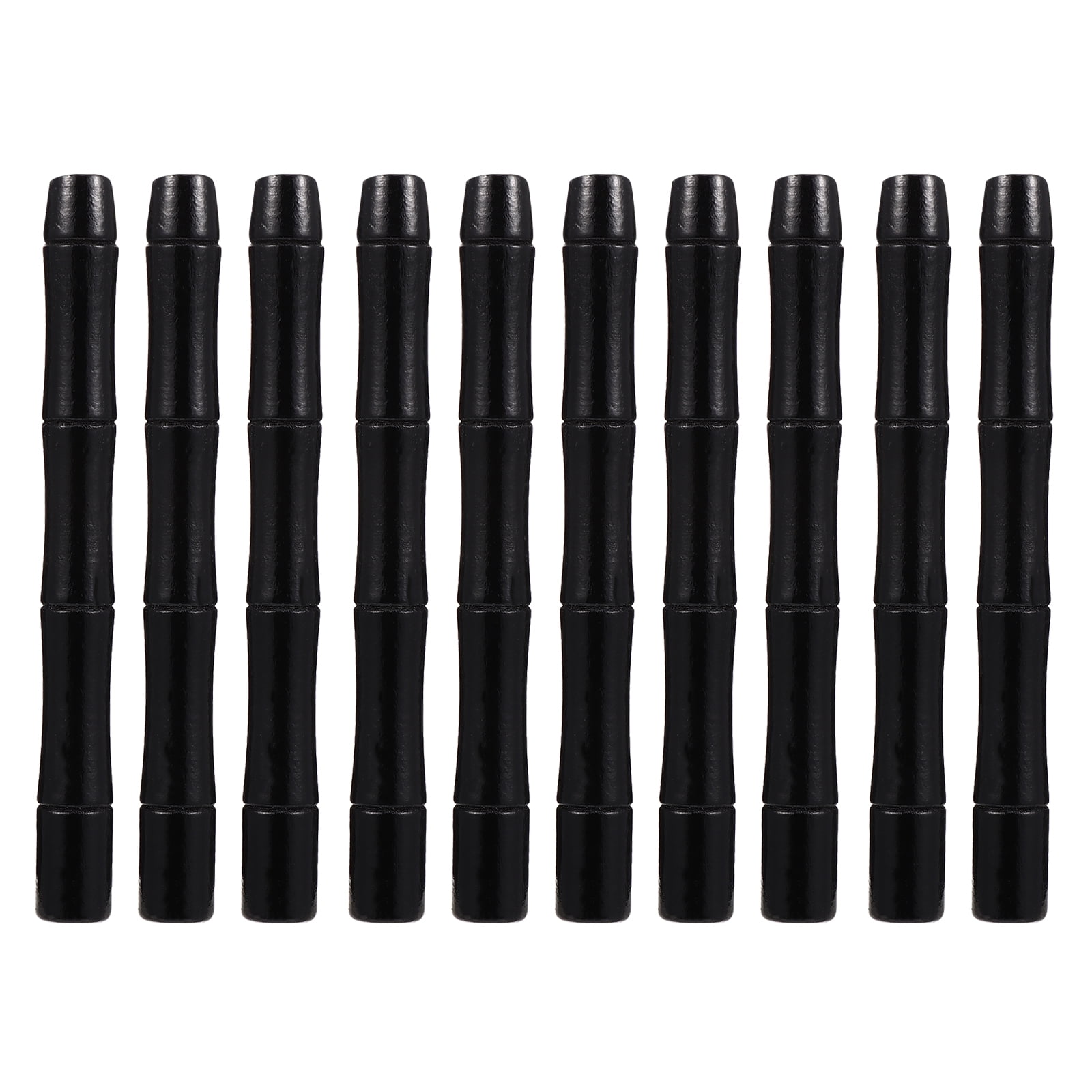 Ortofally 10Pcs Chinese Round Fan Handles Wooden Fan Handles Folding ...