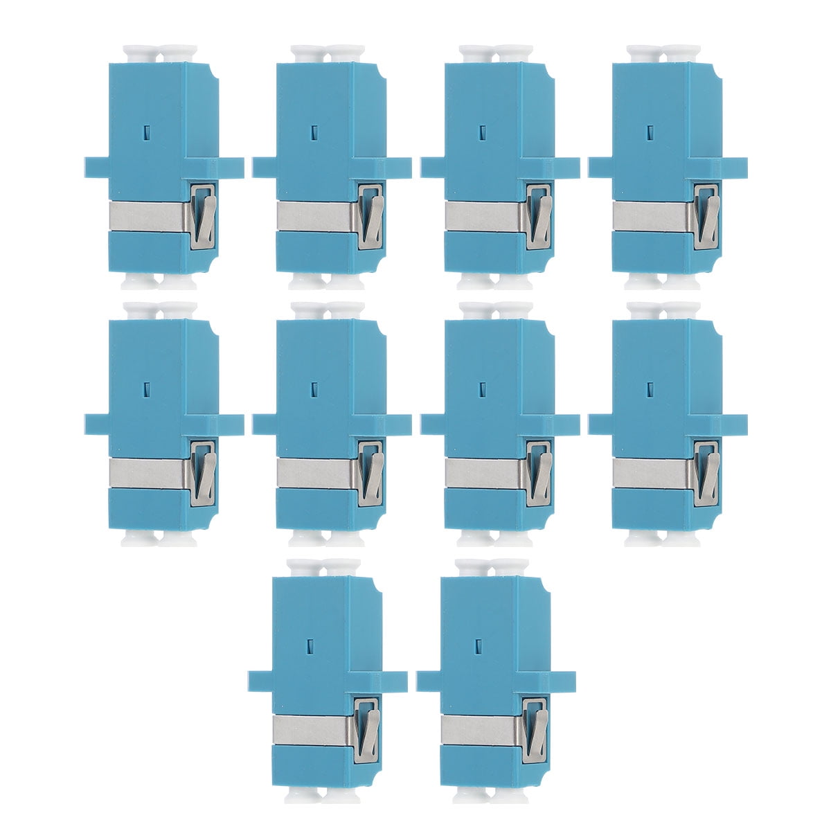 Ortofally 10pcs Optic Coupler to Duplex Multimode Optic Cable Adapter ...