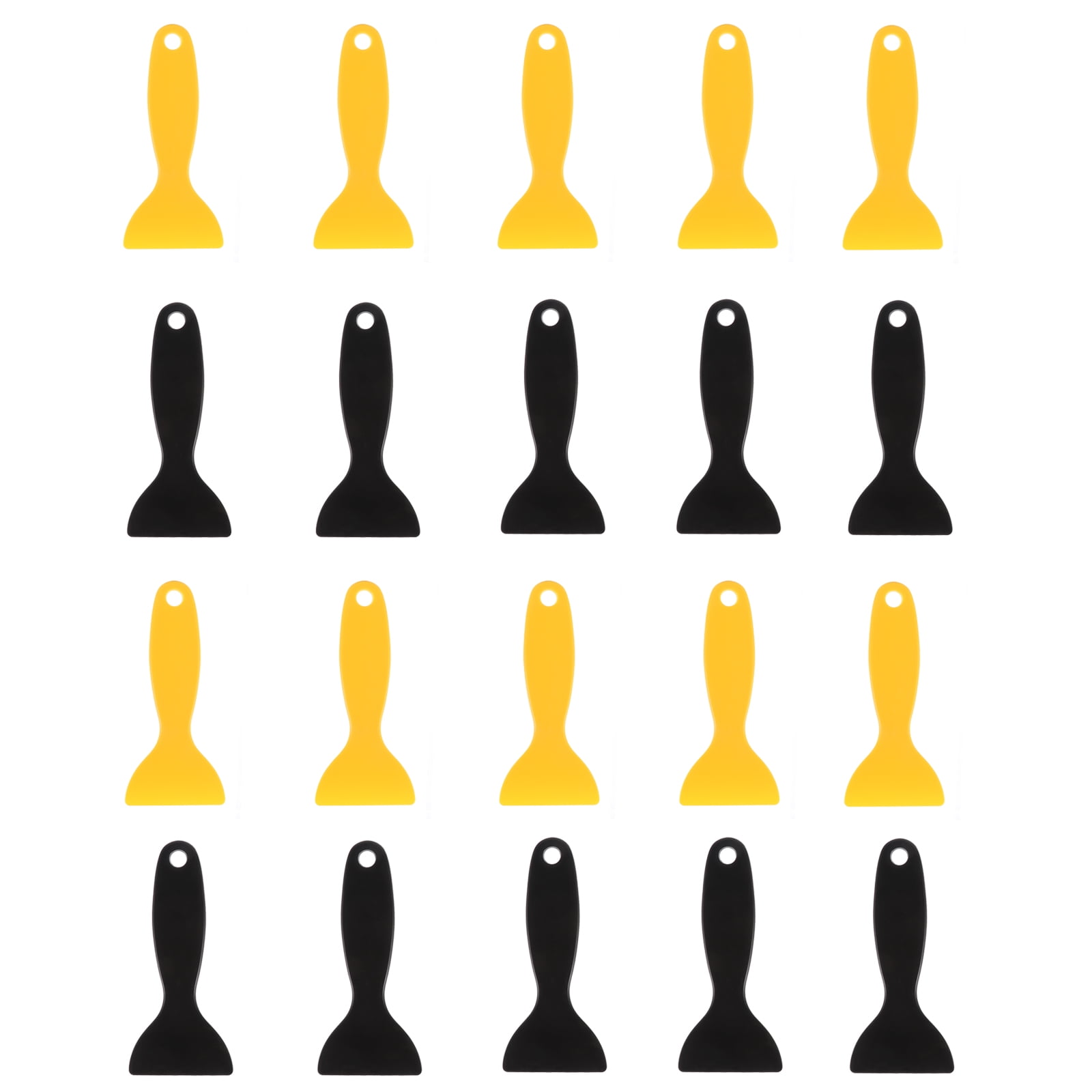 Ortofally 20Pcs Putty Set Spackle Reusable ABS For Decals Wallpaper Car ...