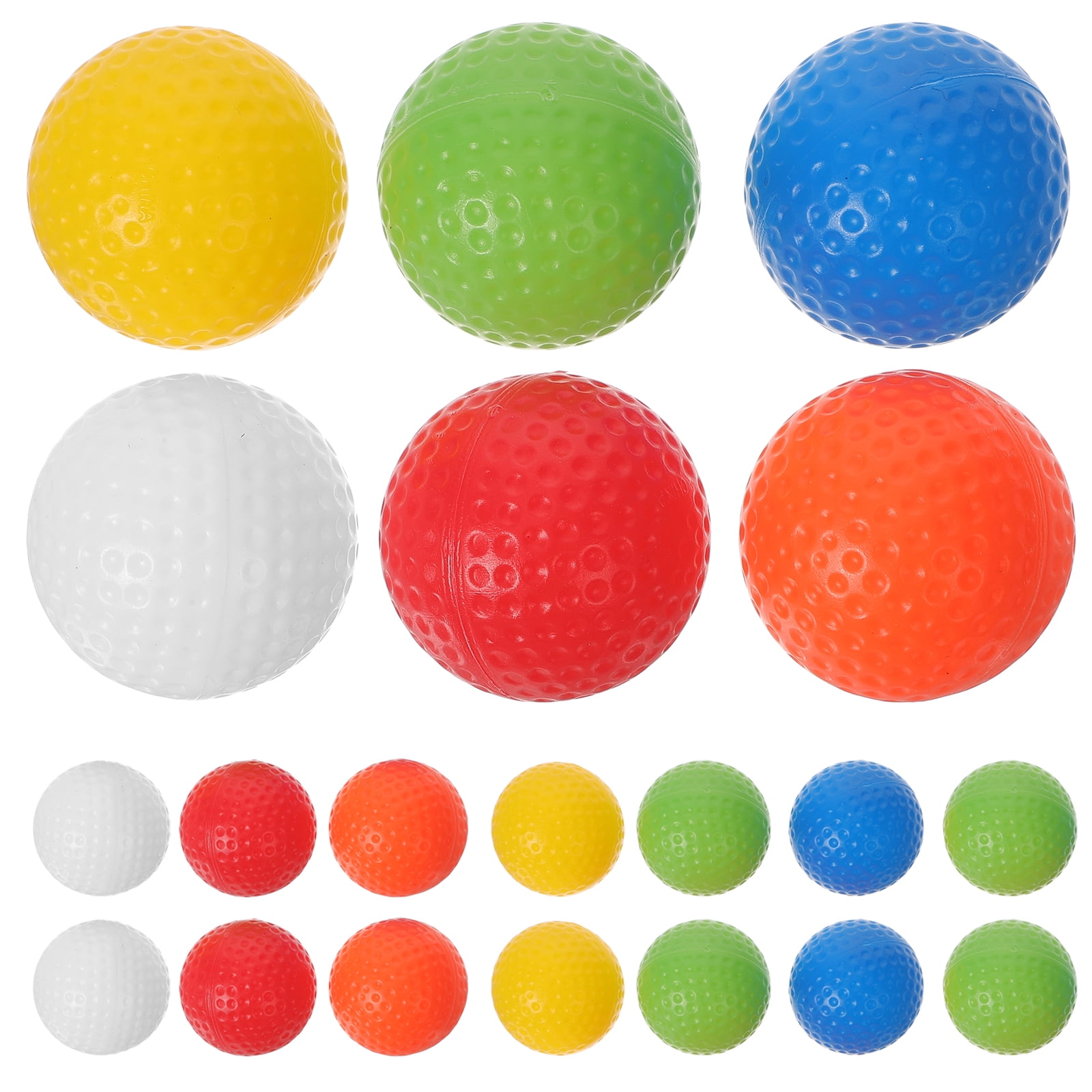Indoor Swing Training Aids with 22pcs Lightweight PP Balls for Safe ...