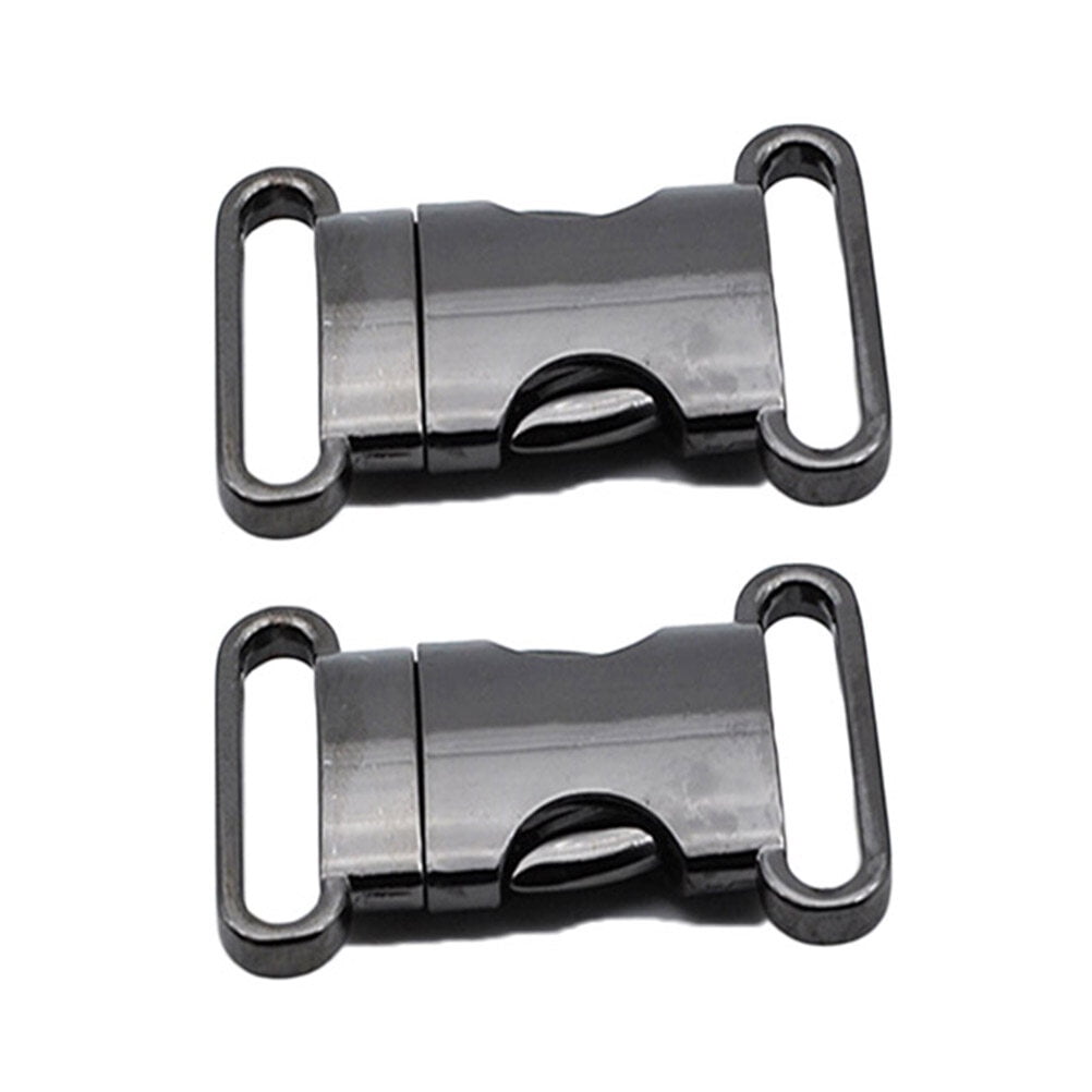 Ortofally 2pcs Quick Release Buckles Zinic Alloy Contoured Side Release ...