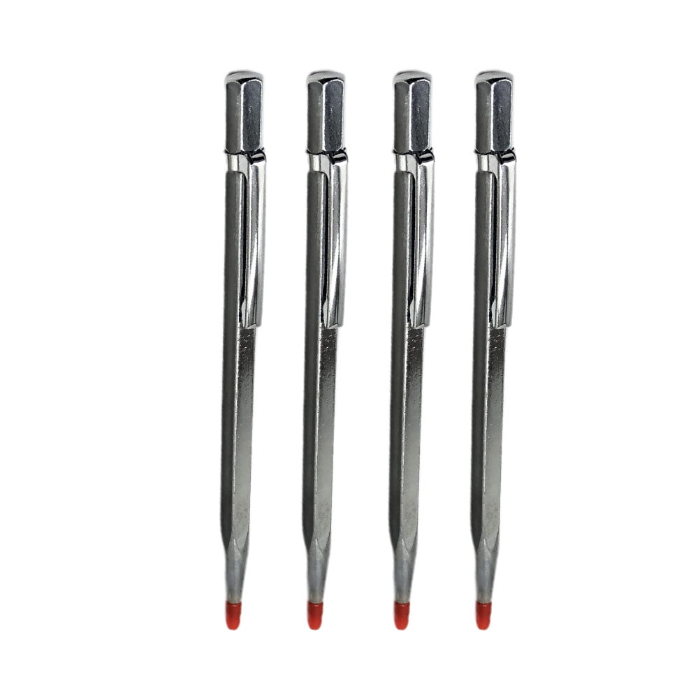 SWETRACE Scribe Pen Aluminium Alloy Tungsten Carbide 4Pcs 5.7 x 0.4 x 0 ...