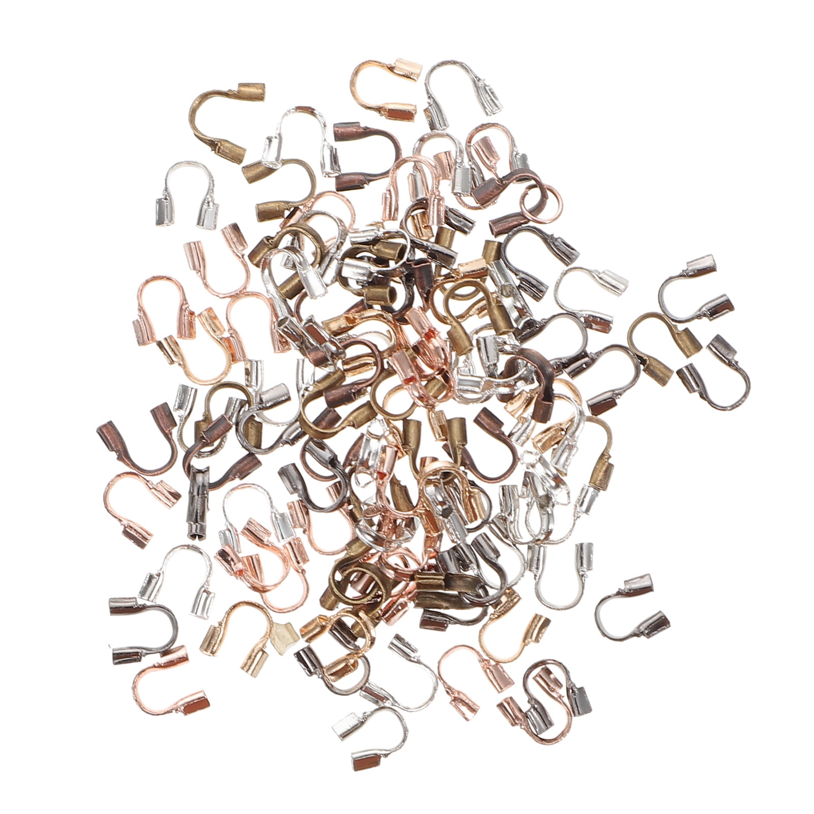 Ortofally 500pcs U Shaped Wire Wire Guards Cable Protectors for ...