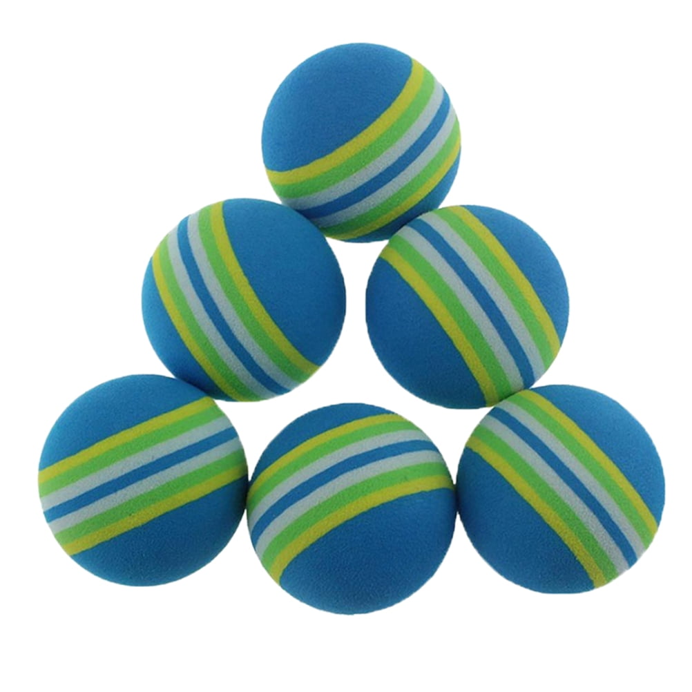 Ortofally 8pcs 42mm Colorful Strap Rainbow Indoor Practice Balls ...