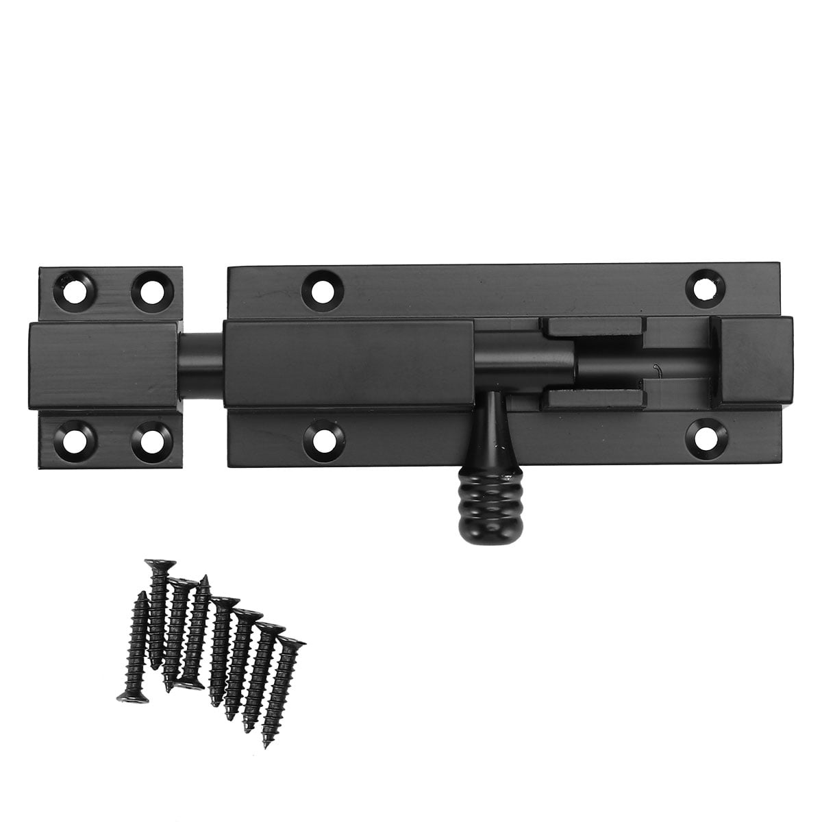 Worgeous Aluminum Alloy Sliding Barrel Bolt Anti theft Door Latch 2pcs ...