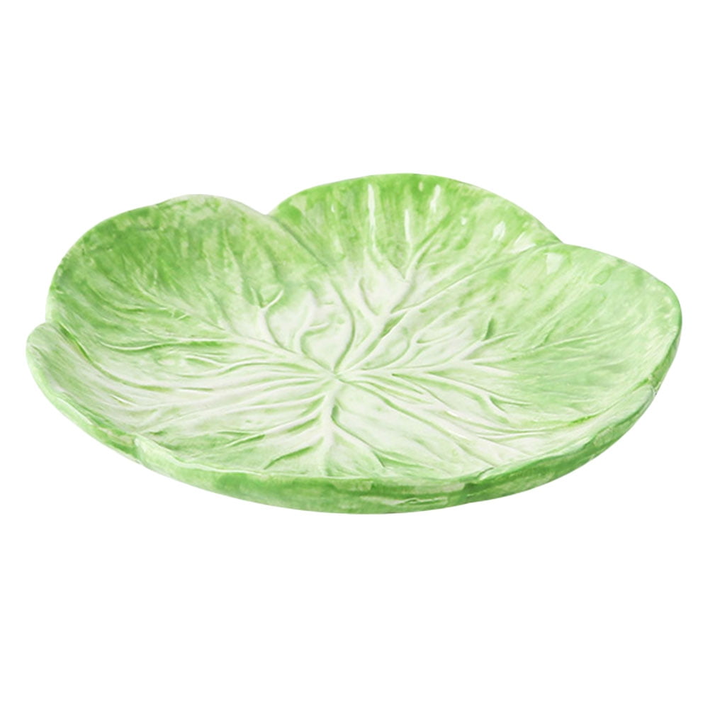 Ortofally Ceramic Cabbage Plate Vegetable Dish: Creative Cabbage ...
