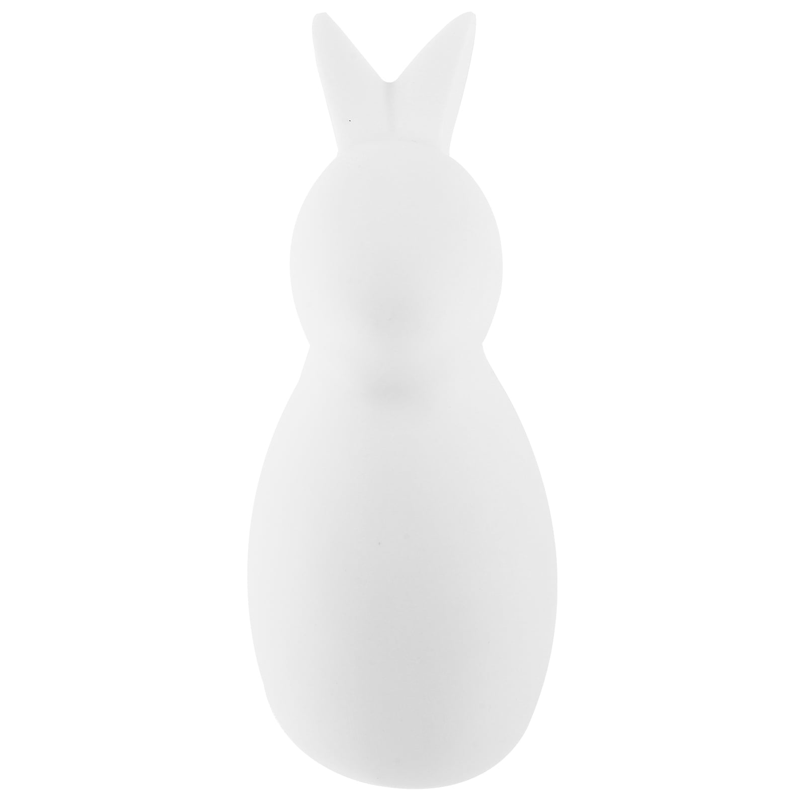 Ortofally Ceramic Rabbit Figurine Ornament White Bunny Miniature Figure ...