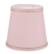Vintage Small Lampshade for Table Lamps, Scalloped Fabric Drum Lamp ...