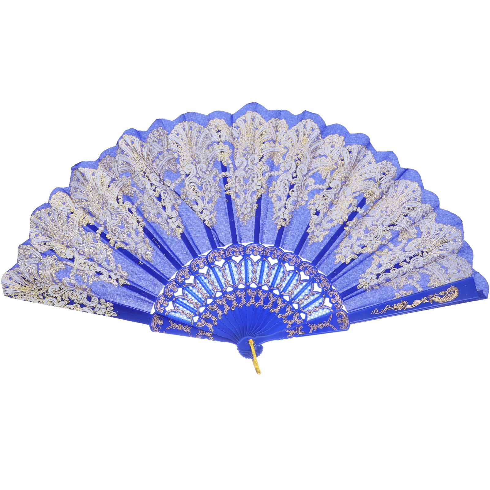 Large Folding Hand Fan Chinese Style Printed 1 Set Foldable Fan ...