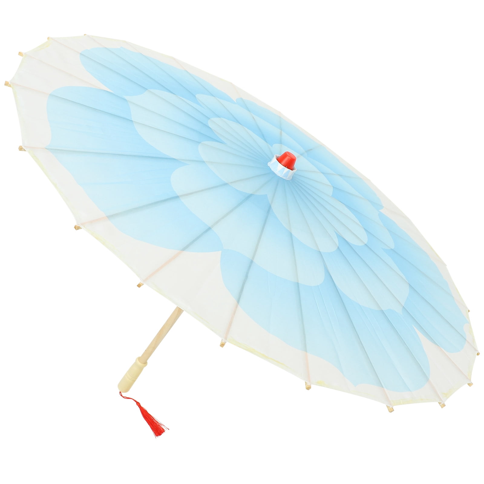 Ortofally Oil Paper Chinese Parasol Peony Flower Parasol Dance Parasol ...