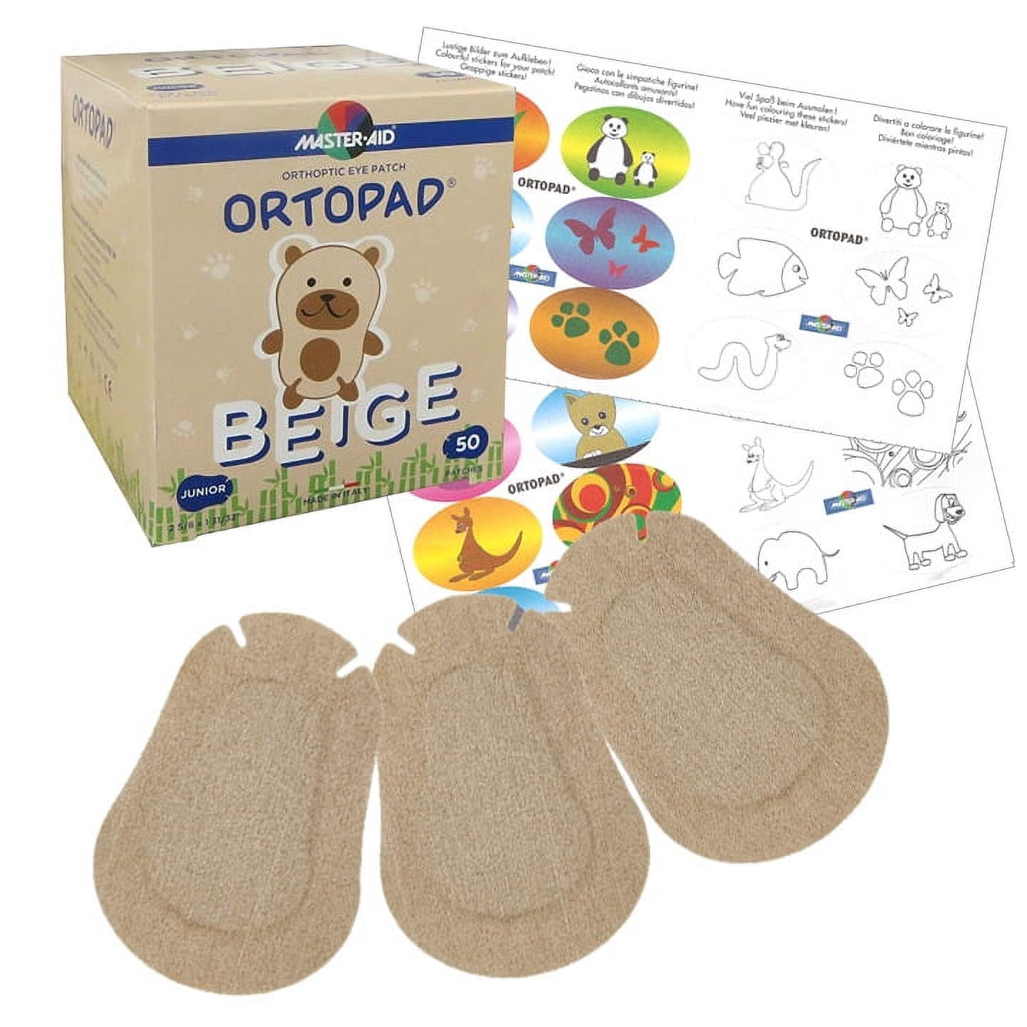 Ortopad® Bamboo Beige, 50/box HSA/FSA Eligible - Walmart.com