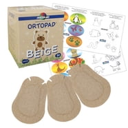 ortopad soft bamboo girls eye patches - junior size (50/box) - Walmart.com