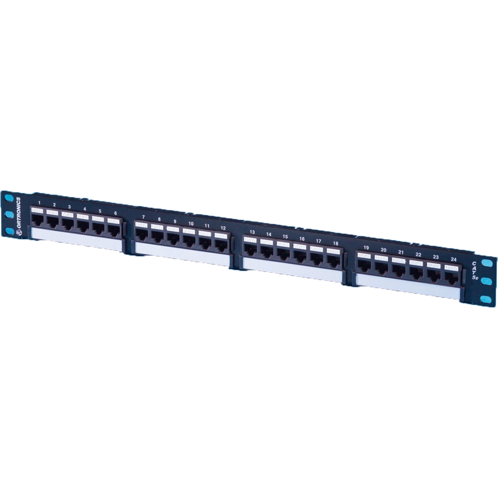 Ortronics 24 Port TechChoice Patch Panel, Cat6 - Walmart.com