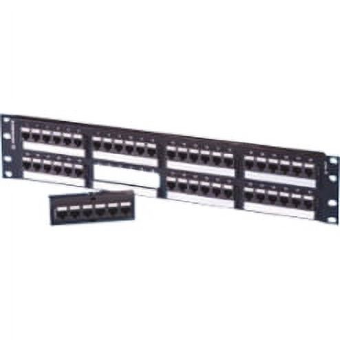 Ortronics 48 Port TechChoice Patch Panel Cat6 SP6U48 - Walmart.com