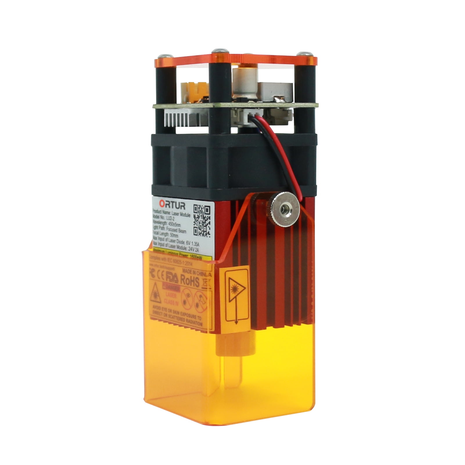 Ortur LU2-2 Upgrade Module Fixed Focus High- Suitable for Master 2 ...