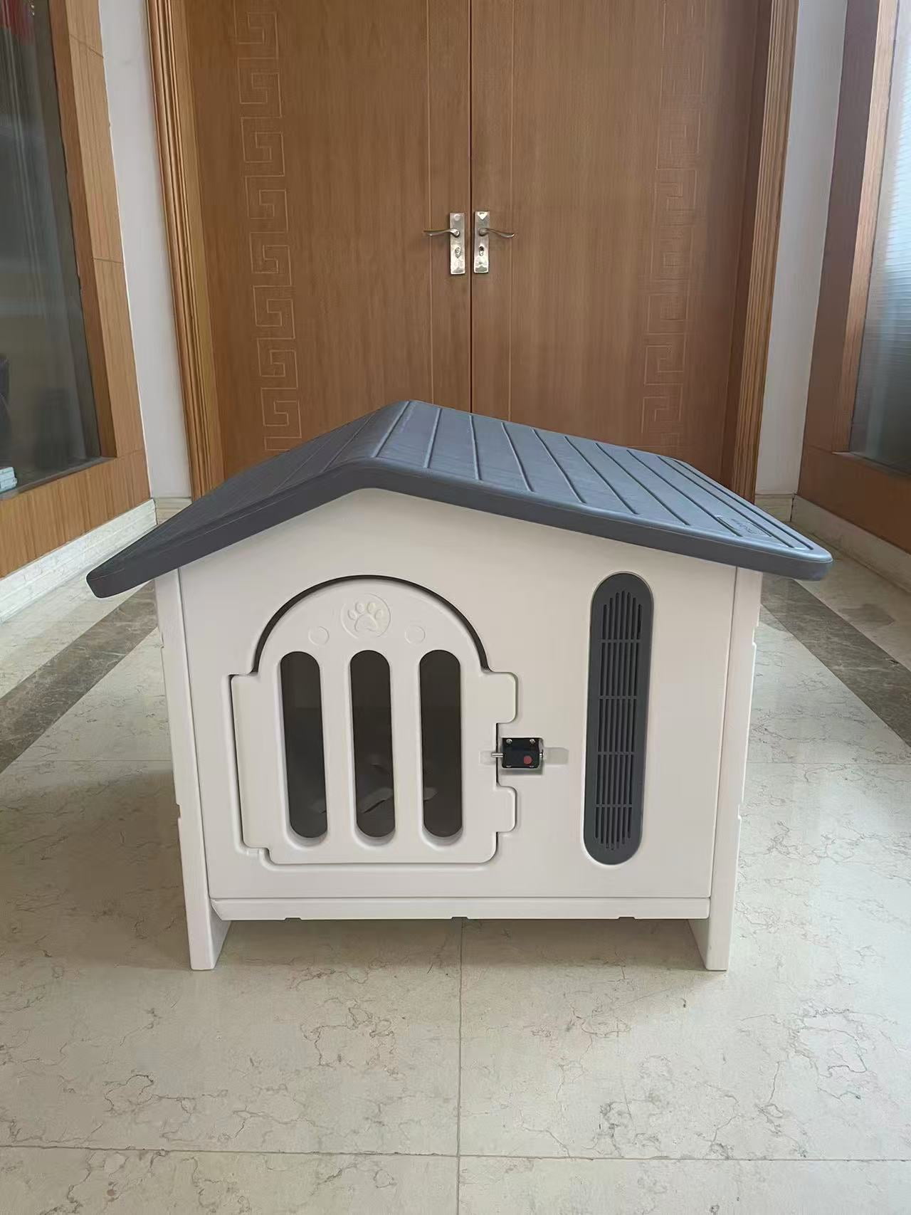 Ortus Collective Plastic Cat House for Outdoor Indoor Use, Stackable ...