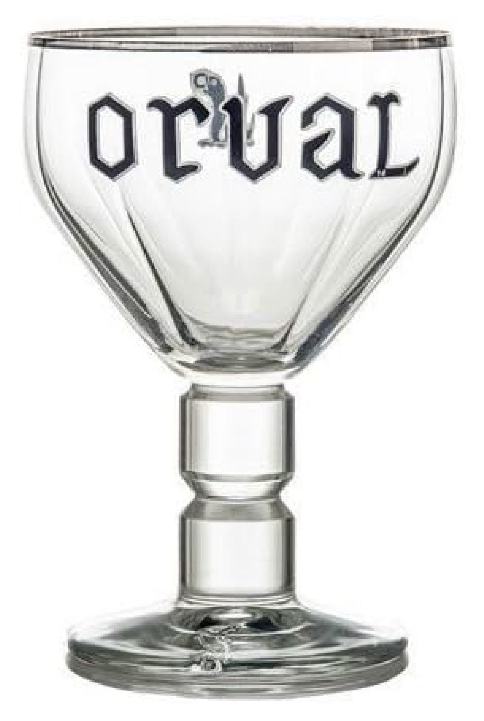 Orval Belgian Silver Rimmed Beer Chalice - Walmart.com