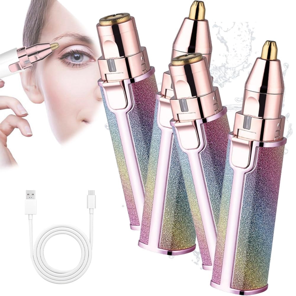 Orvanna Precision Eyebrow & Facial Trimmer, 2-in-1 Women's Eyebrow and ...