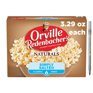 Orville Redenbacher's Naturals Simply Salted Microwave Popcorn ...