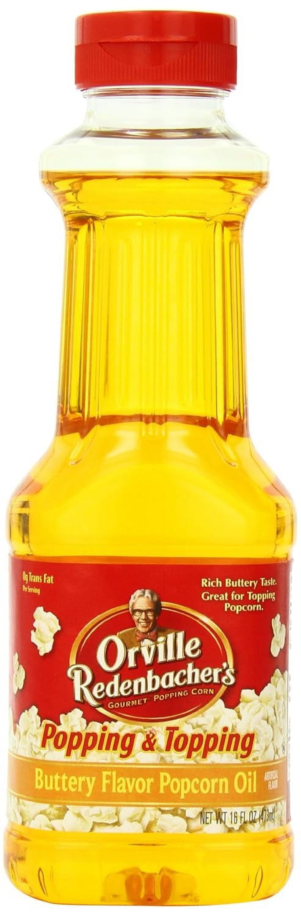 Orville Redenbacher’s Popping & Topping Buttery Flavored Popcorn Oil ...