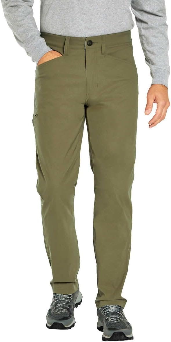 Orvis Mens Classic Lightweight 6 Pocket Tech Pant 32W x 32L, Olive ...