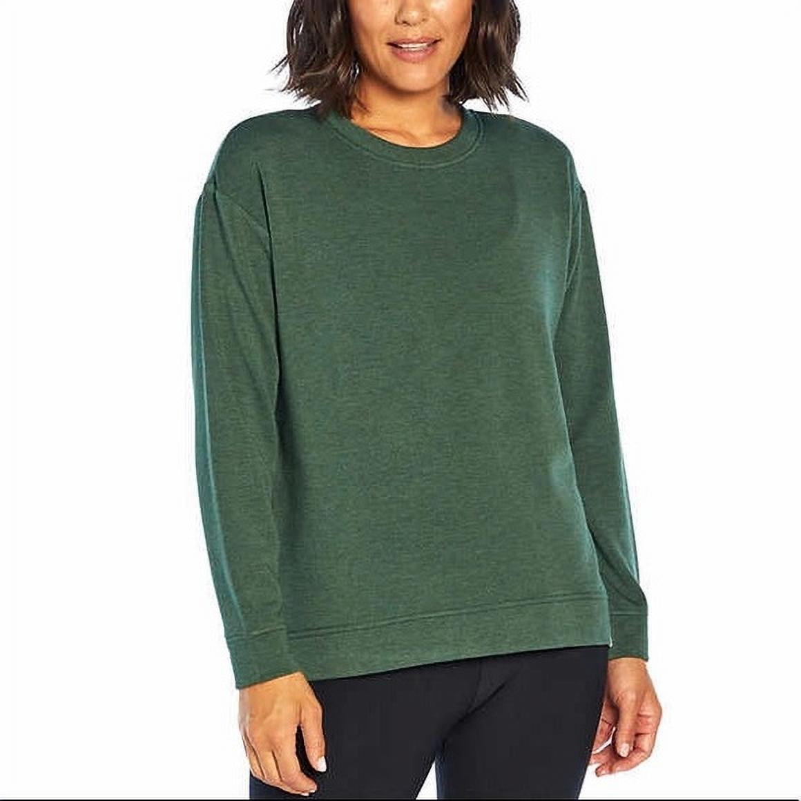 Orvis Women’s Soft Cozy Crewneck Pullover (Olive Heather,M) - Walmart.com
