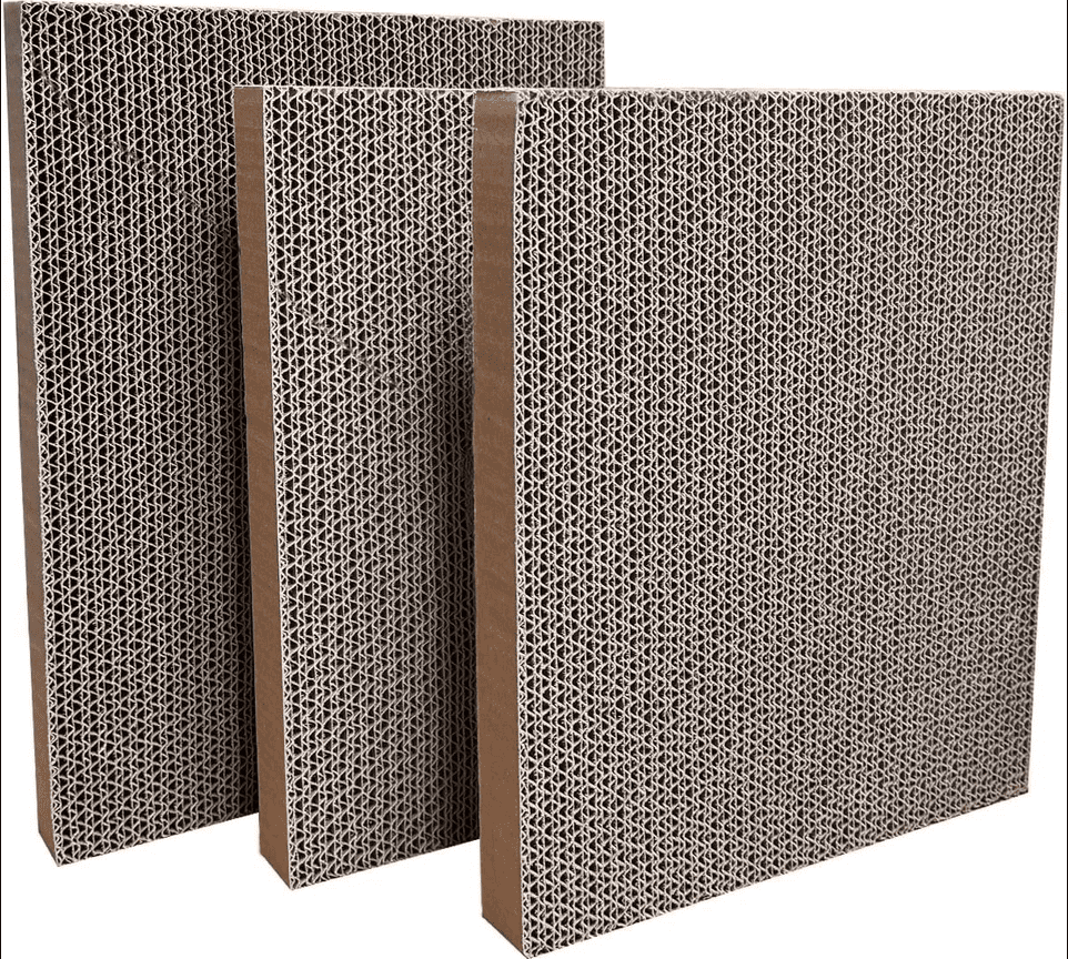 Orvlen Cat Scratching Pad, L Shaped, Vertical Cat Scratcher for Cats ...