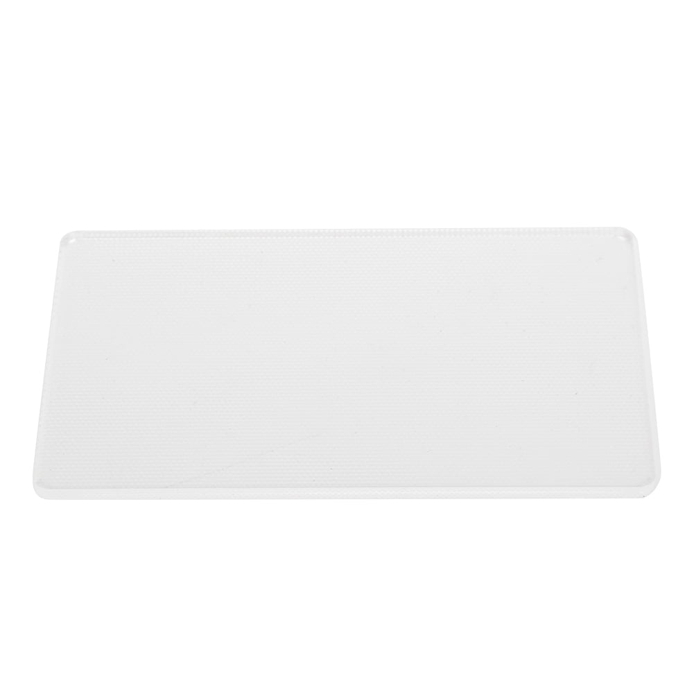 Orvunela Clear Acrylic Stamp Block 16x10cm Fillet Edge Transparent ...