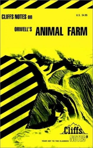 Pre-Owned Animal Farm: Cliff's Notes Paperback - Walmart.com
