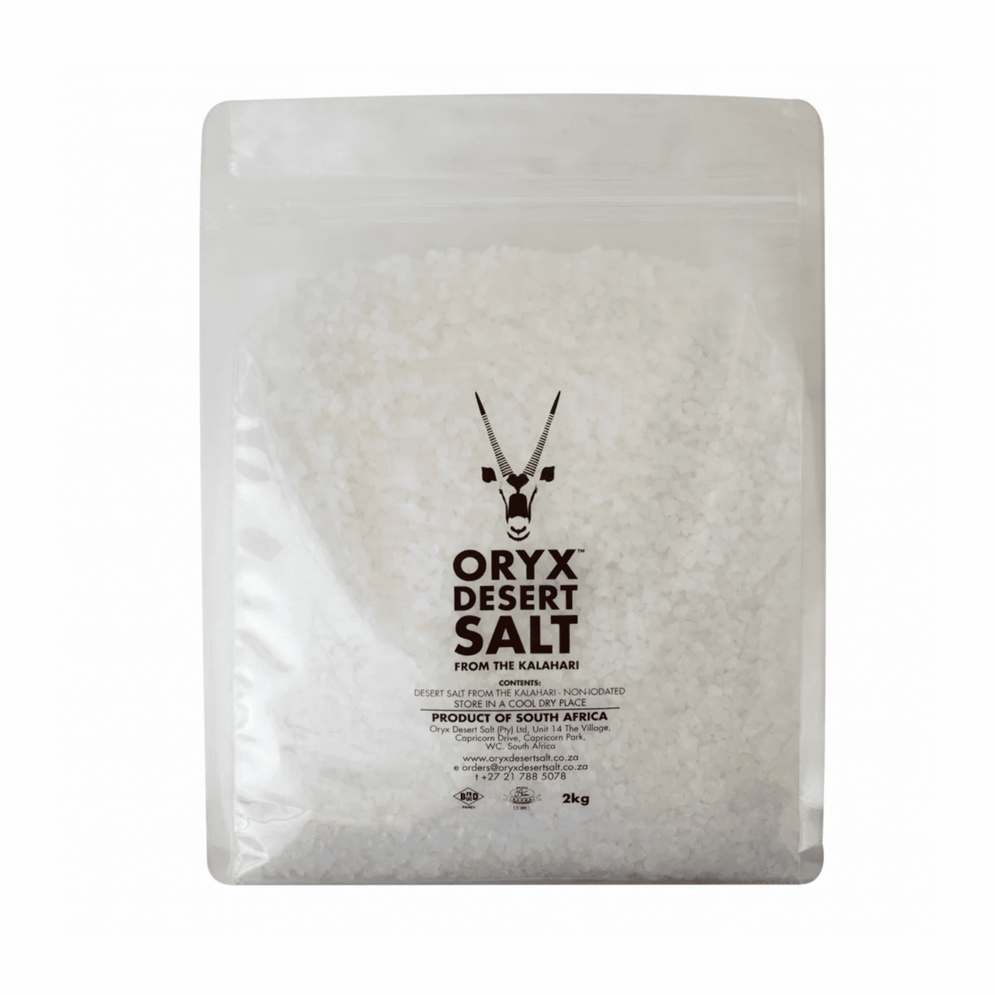Oryx Desert Salt Coarse from Kalahari, All Natural. Alternative to Sea ...