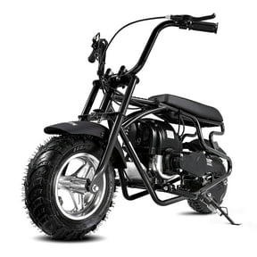 FRP GMB100 99CC 4-Stroke Mini Bike, Gas Powered, LED Headlight, 28 Mph ...