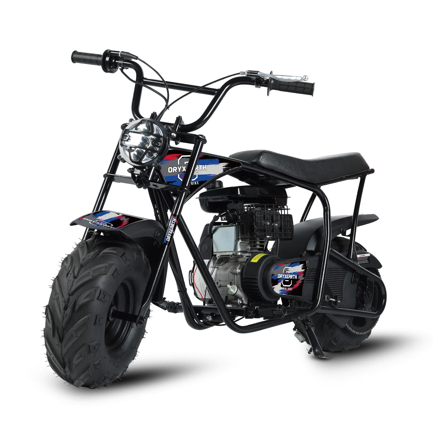 Oryxearth 105CC Gas Powered Mini Dirt Bike for Kids and Adults, 4-Stroke Off-Road Motorcycle, Up ...