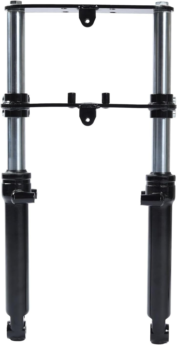 Oryxearth Mini Bike Front Forks Suspension, Universal Minibike Shock ...