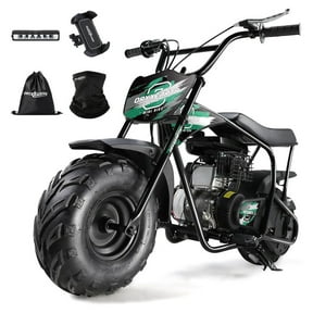 Oryxearth Mini Bike for Kids, Gas Powered 98CC 4-Stroke Dirt Bike, Red ...