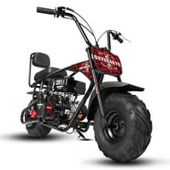 MotoTec 49cc Gas Powered Mini Bike Black for Adults, Street Motorbike ...