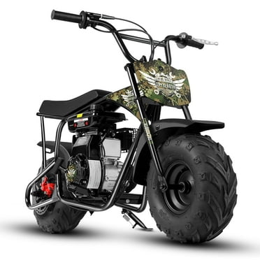 Monster Moto Classic Gas-Powered Mini Bike, Black With Pink And Red ...