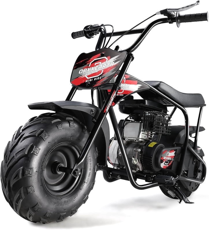 Oryxearth OGMR105 Basic Mini Dirt Bike, 105cc 4-Stroke Gas Powered Off ...