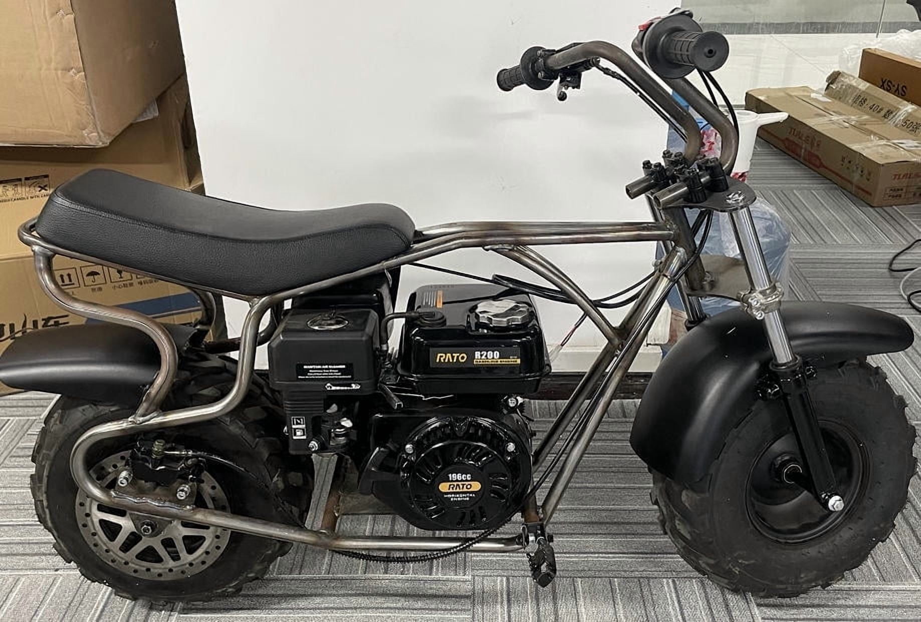 Oryxearth Mini bike, 196cc 4 Stroke Gas Powered Dirt Bike for Adult ...