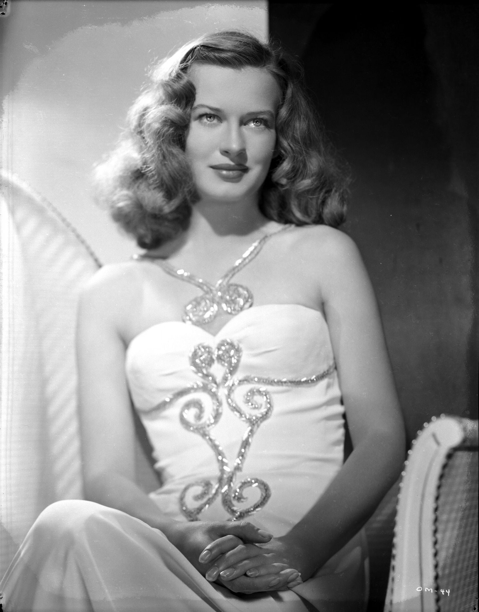 Osa Massen sitting and Slightly smiling Portrait Photo Print (8 x 10 ...
