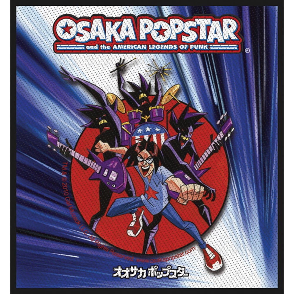 Osaka Popstar Men's American Legends Of Punk Woven Patch Black ...