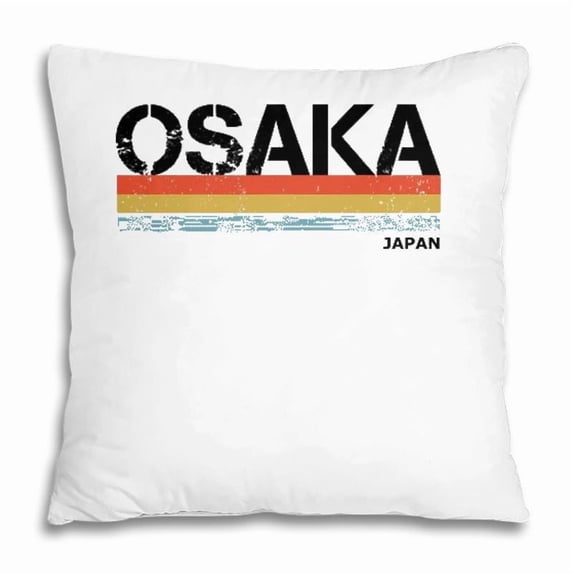 Osaka Retro Stripes Pillow - Walmart.com