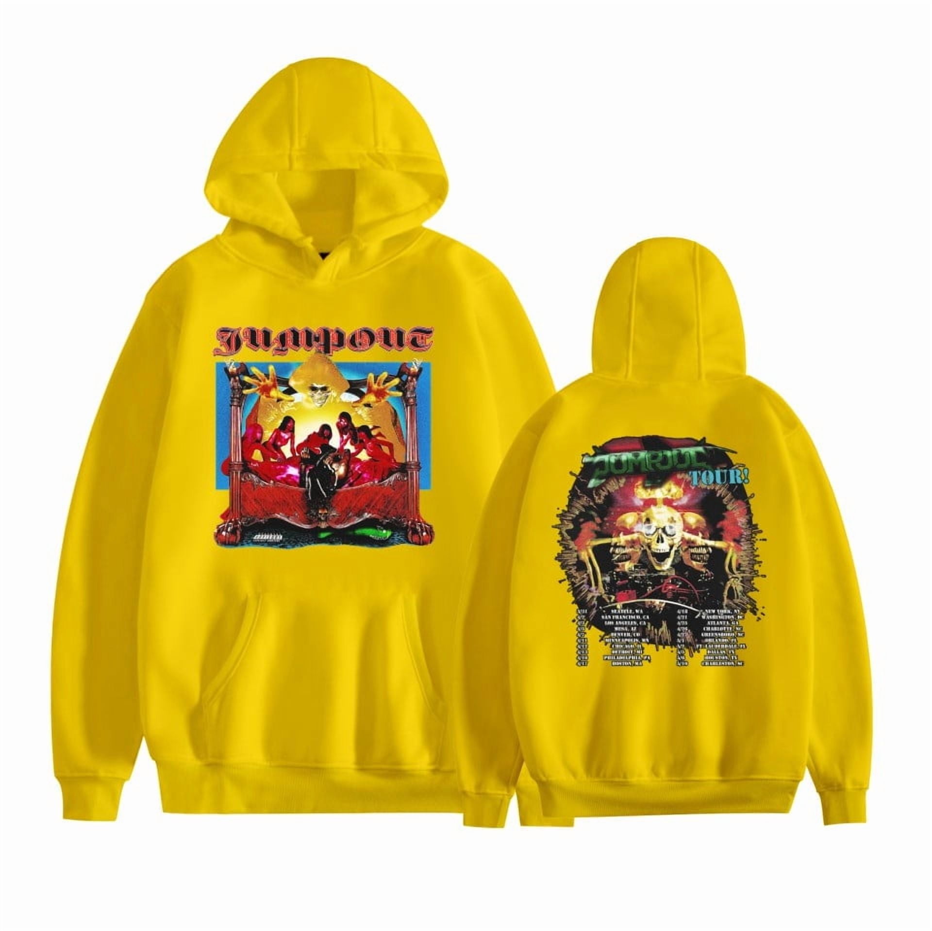 OsamaSon Jump Out Tour Merch Unisex Oversized Fleece Hoodie - Graphic ...